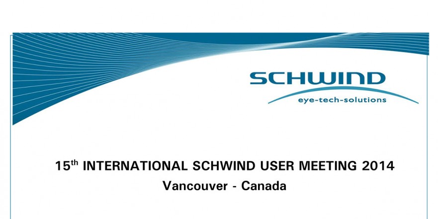 2014. Schwind International User Meeting . - The ELZA Institute