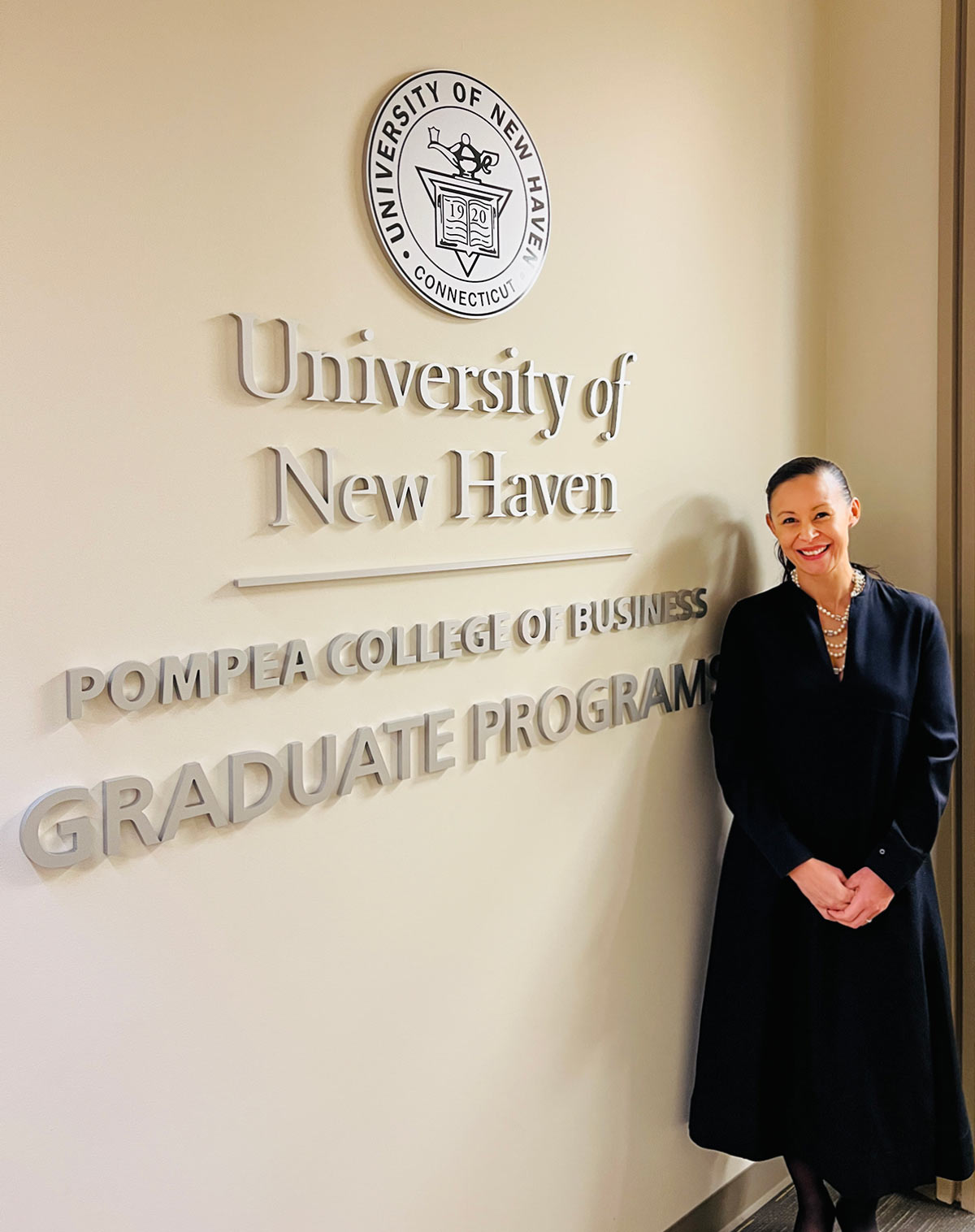 CEO Nikki Hafezi guest lectures on Strategic Management at the Univeristy of New Haven