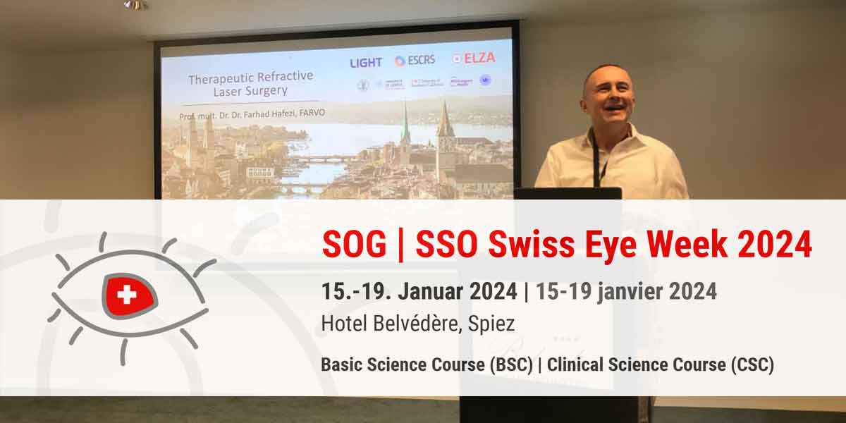 ELZA at Swiss Ophthalmological Society (SSO) Swiss Eye Week - The ELZA ...