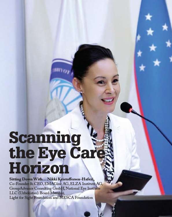 Ophthalmic Care in Central Asia: Nikki Hafezi sits down with The Ophthalmologist - The ELZA ...