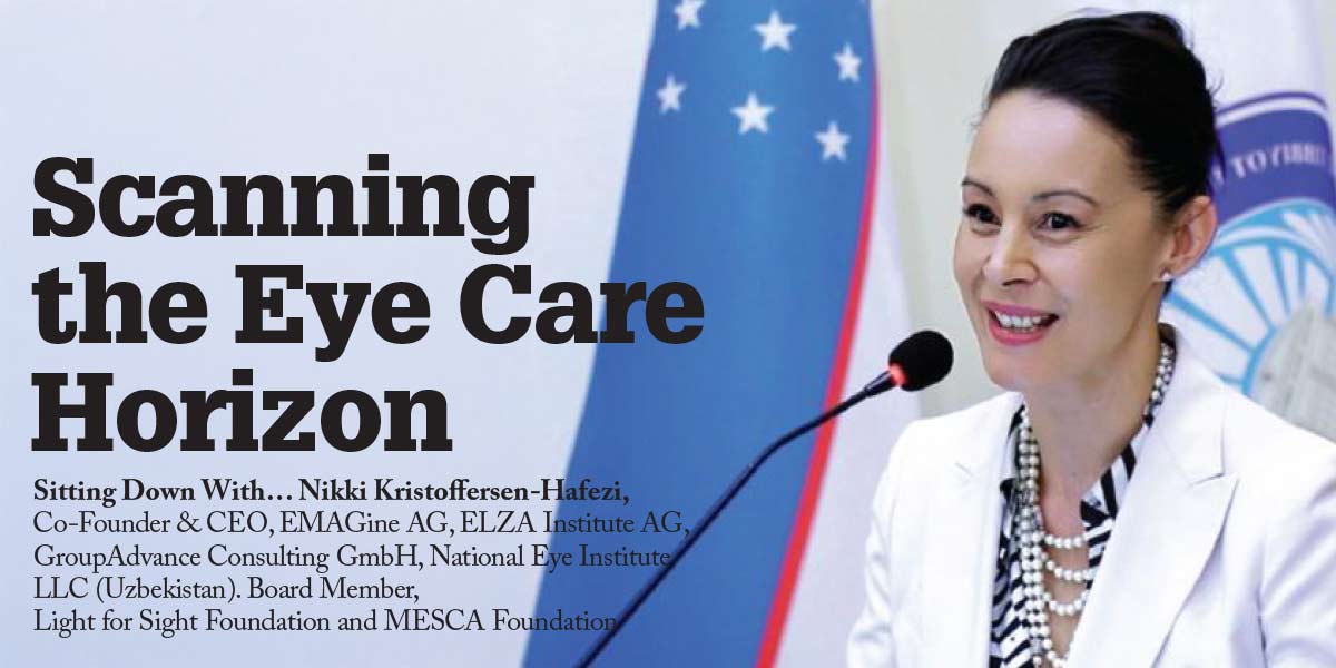 Ophthalmic Care in Central Asia: Nikki Hafezi sits down with The Ophthalmologist - The ELZA ...