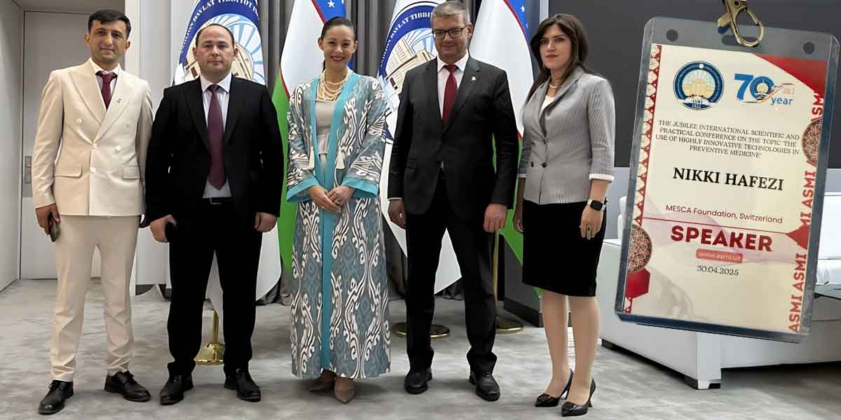 Nikki Hafezi nimmt an den Feierlichkeiten zum 70. Jahrestag der ASMI in Usbekistan teil - Das ...